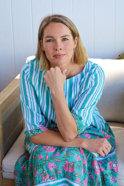 Elonie Top - Ocean Bloom – The-Eighth-Letter