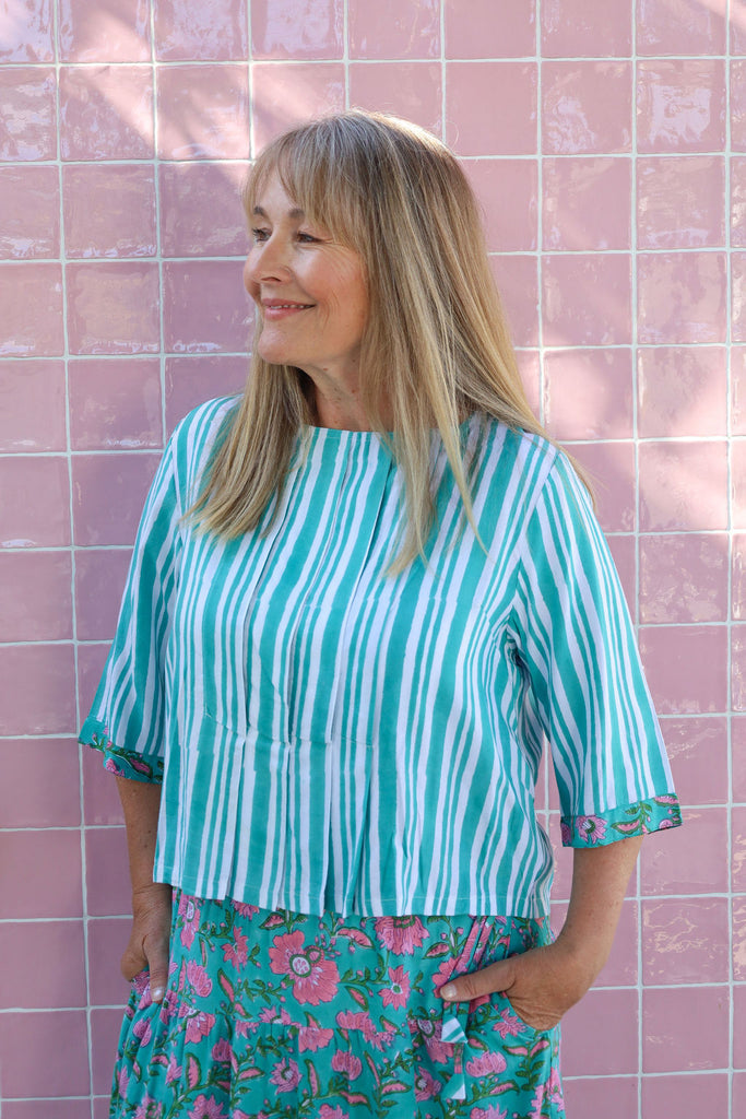 Elonie Top - Ocean Bloom – The-Eighth-Letter